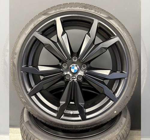 Комплект колес BMW R20 Double Spoke 717M Jet black