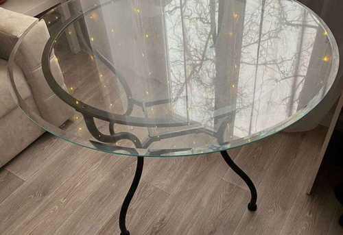 Стол обеденный стеклянный IKEA