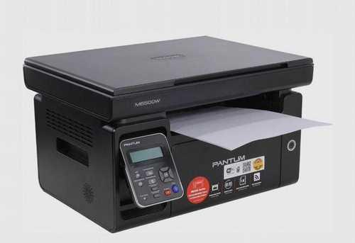 Принтер лазерный мфу новый Pantum M6500W ч/б