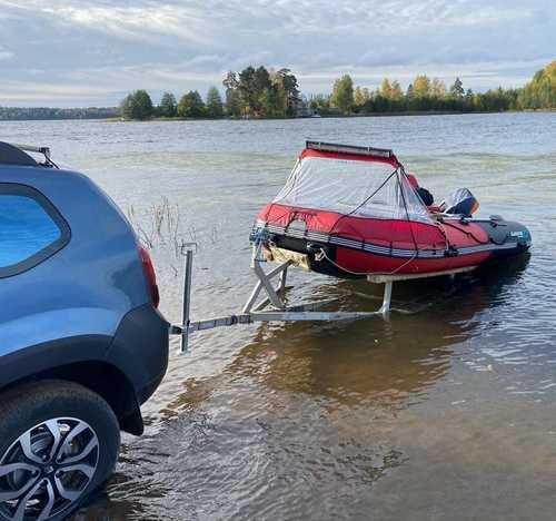 Лодочный прицеп для лодки пвх бу