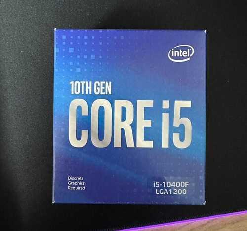 Процессор Intel core i5 10400F