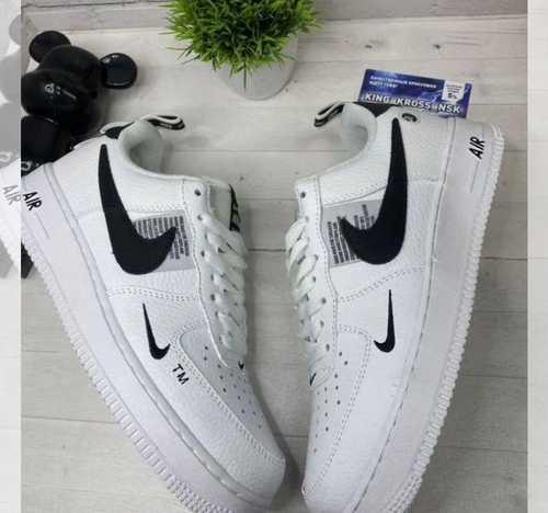 Кроссовки мужские зимние Nike air Force 1