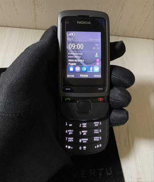 10 Слайдер nokia c2-05 black, магазин, сервис