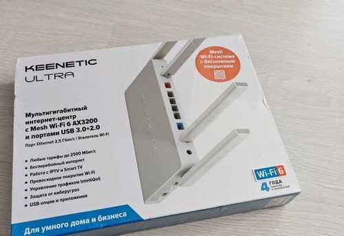 Keenetic Ultra KN-1811 AX3200 2.5 Гбит/с 512 mb