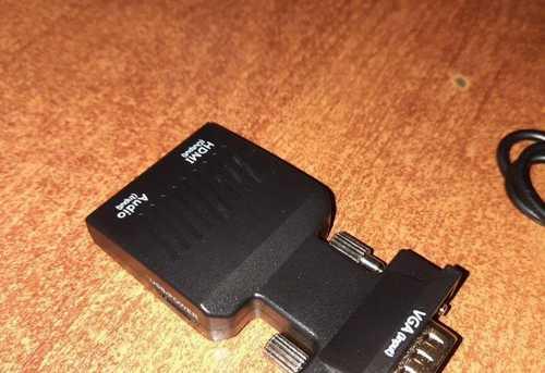 Переходник vga hdmi