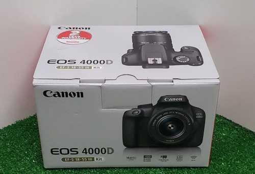 Зеркальный фотоаппарат Canon EOS 4000D (T17473)