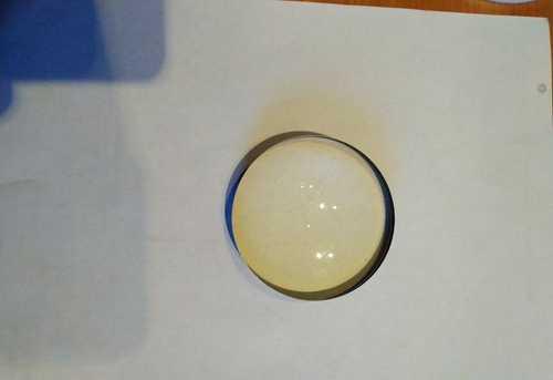 Линза, диаметр 9 см.Оптическая система из 2 линз
