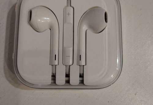 Наушники apple earpods проводные aux