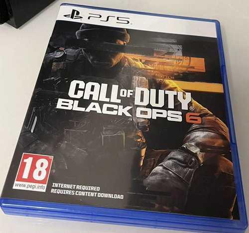 Call of duty black ops 6 ps5 диск