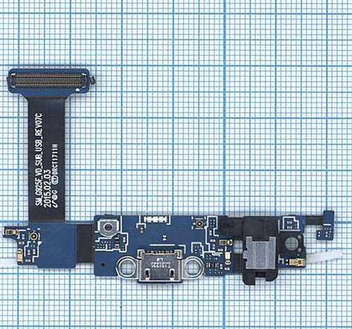 Шлейф разъема питания Samsung SM-G925F