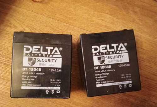 Аккумулятор delta dt 12045