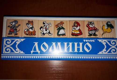 Новое домино из дерева "Репка"