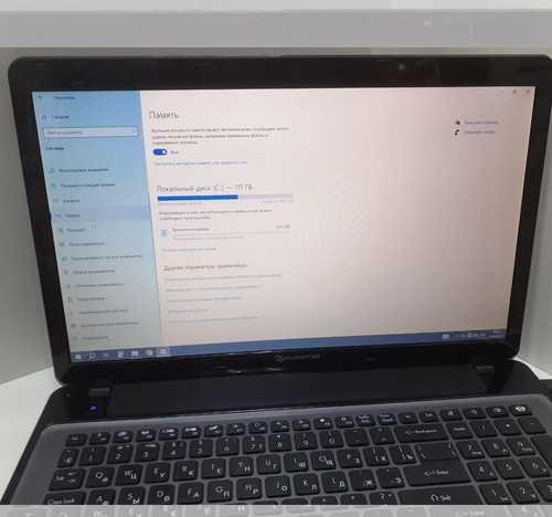 Ноутбук Packard Bell VG70