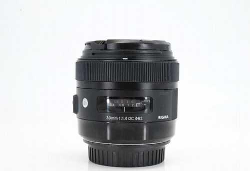 Sigma AF 30mm f/1.4 DC Art Canon EF-S отл. сост