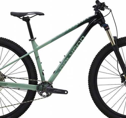 Велосипед Polygon xtrada 6 29" (2024) Black-Green Ros306