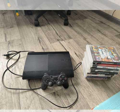 Sony playstation 3 super slim 500gb прошитая