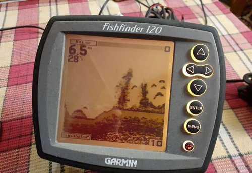 Эхолот рыболовный Garmin Fishfinder 120 б/у