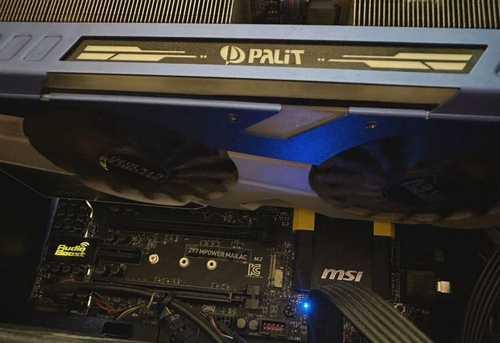 Продам видеокарту GTX 1070 Palit GameRock