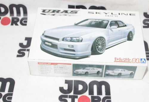 Сборная модель Nissan Skyline ER34 Uras Type-R '01