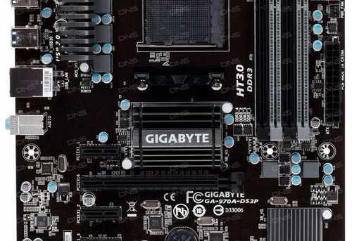 Мат. плата gigabyte ga 970a + phenom fx-8320