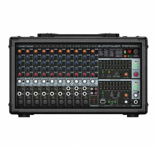 Behringer PMP2000D микшер-усилитель, 2x500Вт 8Ом