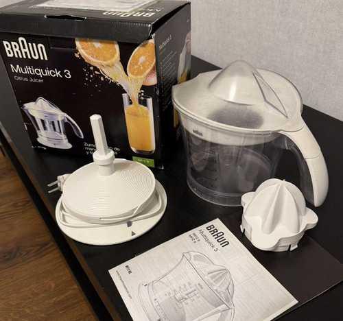 Соковыжималка Braun multiquick 3