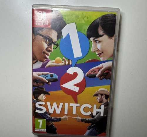 Игра 1-2-Switch на Nintendo Switch - картридж