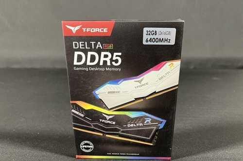 DDR5 Team T-Force 32Gb (2x16) 6400Mhz RGB, новая