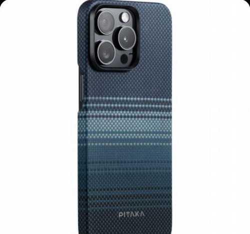 Чехол карбоновый pitaka для iPhone 15 pro max