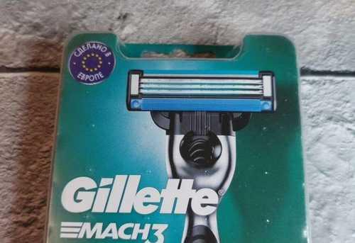Лезвия для бритья gillette mach 3