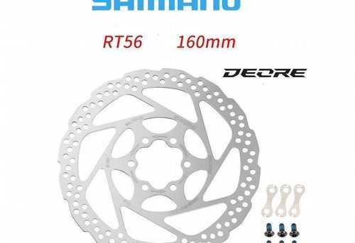 Ротор дискового тормоза 160мм shimano deore SM-RT5