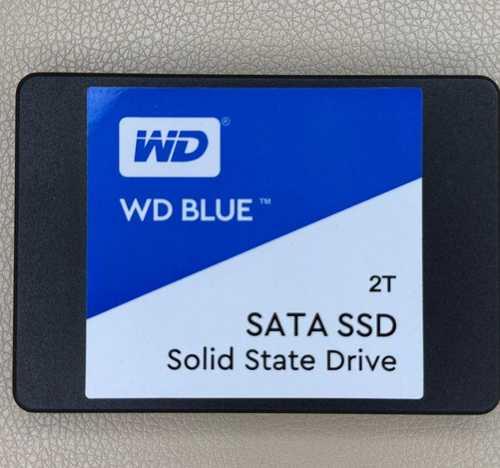 Продам WD Blue SATA ssd 2Tb (под восстановление)