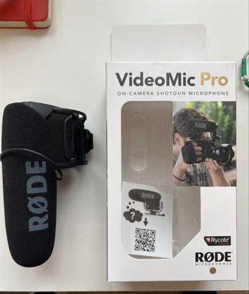 Микрофон rode video mic pro rycote