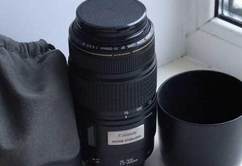 Canon EF 75 300 mm f 4-5.6 is