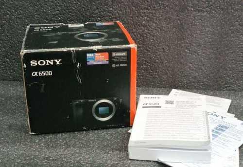 Коробка от Sony alpha 6500