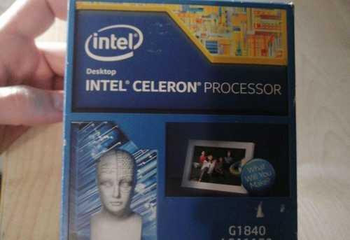 Процессор + куллер Intel G1840 сокет lga 1150п
