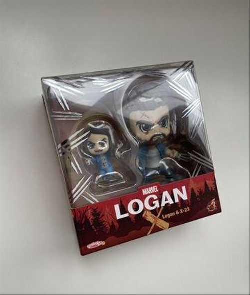 Hot Toys Cosbaby Logan & X-23