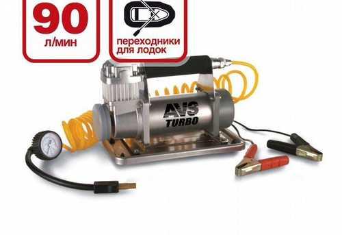 Компрессор 10 атм-90л/мин 12 V Turbo AVS KS 900