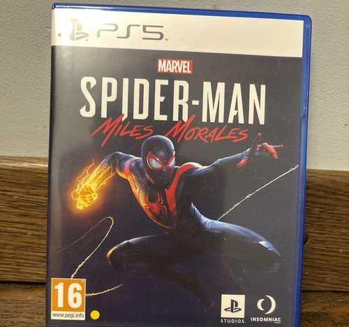 Spider man miles morales ps5 диск продажа/обмен