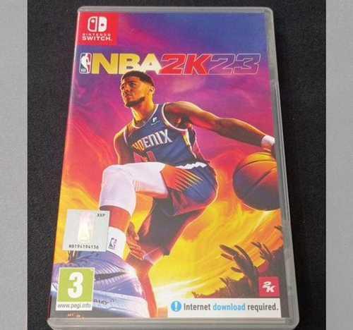 Картридж с игрой Nba 2k23 Nintendo switch