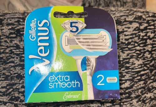 Gillette extra smooth сменные кассеты