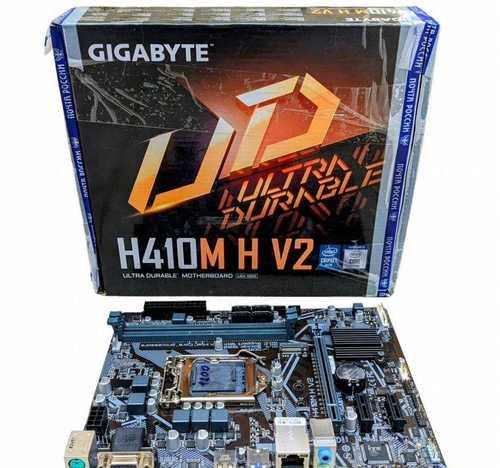 Материнская плата gigabyte H410M H V2 у/ц