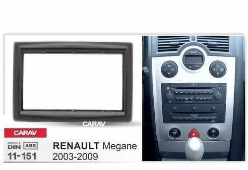 Переходная рамка Renault Megan 2 2din