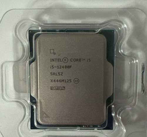 Процессор intel core i5 12400f