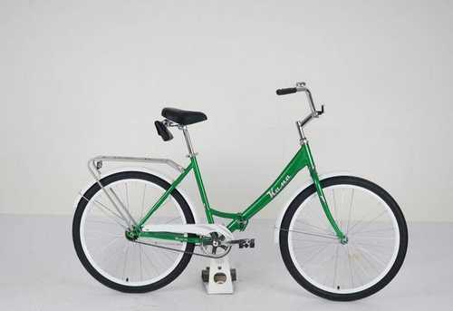 Велосипед складной Кама d-26 1х1 (2024) 18.5" зеле