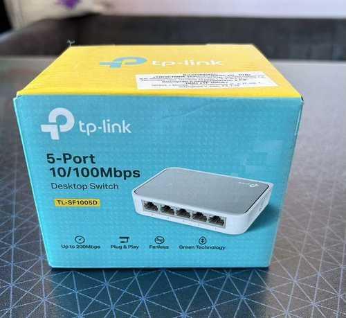 Свитч TP-Link на 5 портов