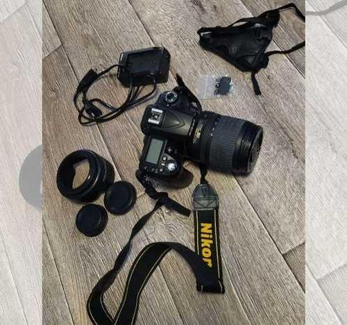 Фотоаппарат на запчасти nikon, вспышка новая