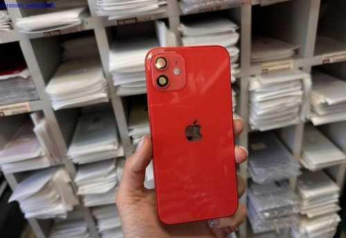 Корпус iPhone 12 красный (Арт.18019)