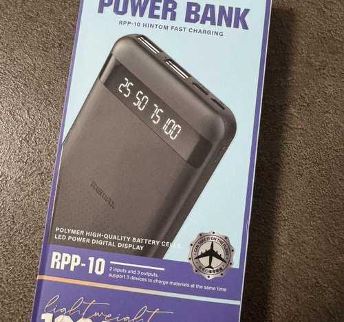 Аккумулятор портативный новый 10000 mAH