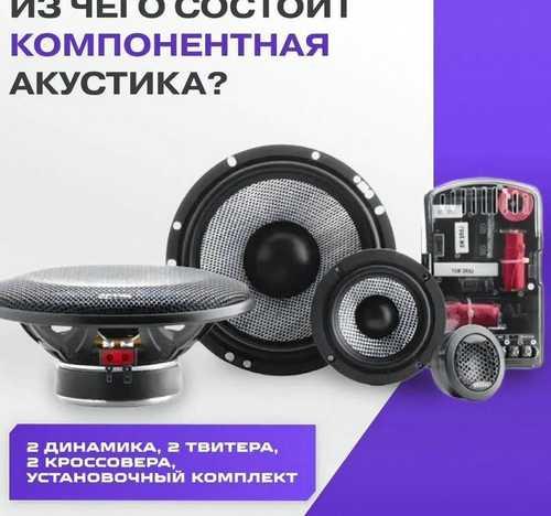 Focal Access 165 AS3 3ех компонентная акустика